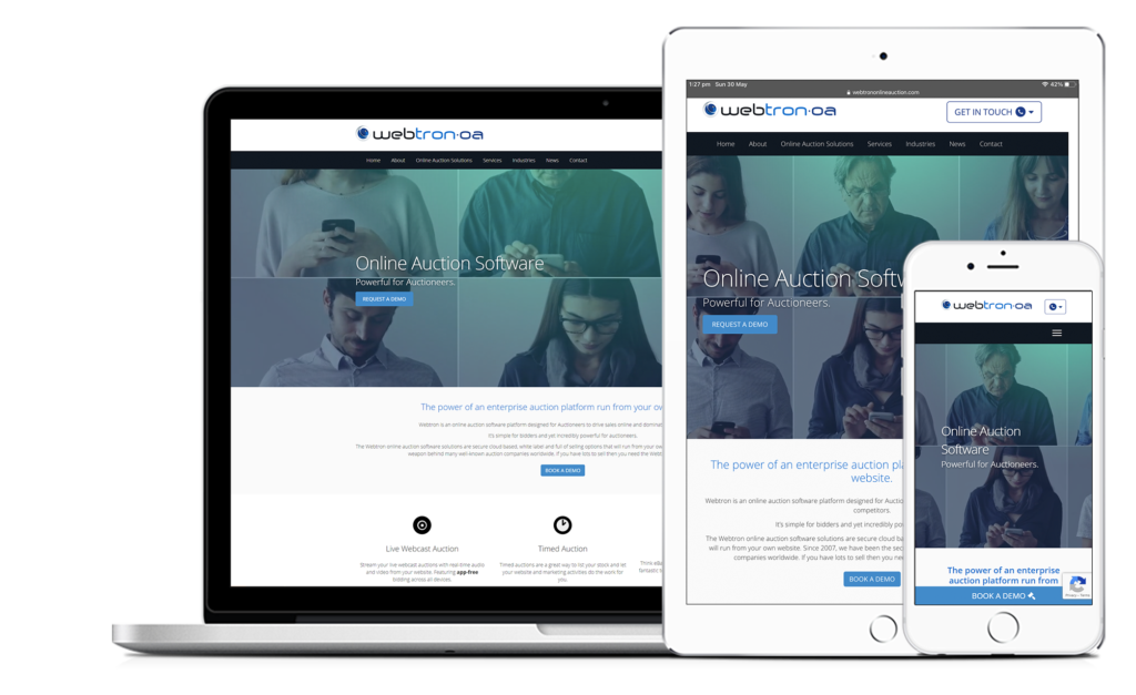 Webtron Online Auction - Webtron